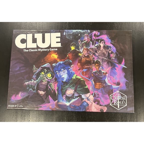 Usaopoly | Games | Clue Critical Role Board Game Complete | Poshmark